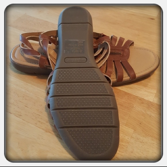 Woman Within | Shoes | Nwob Womans Brown Sandals Size M | Poshmark